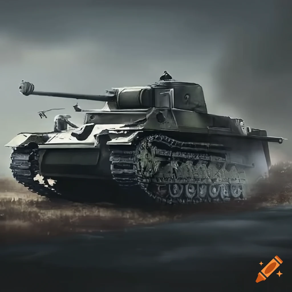 German panzer 1942 firing