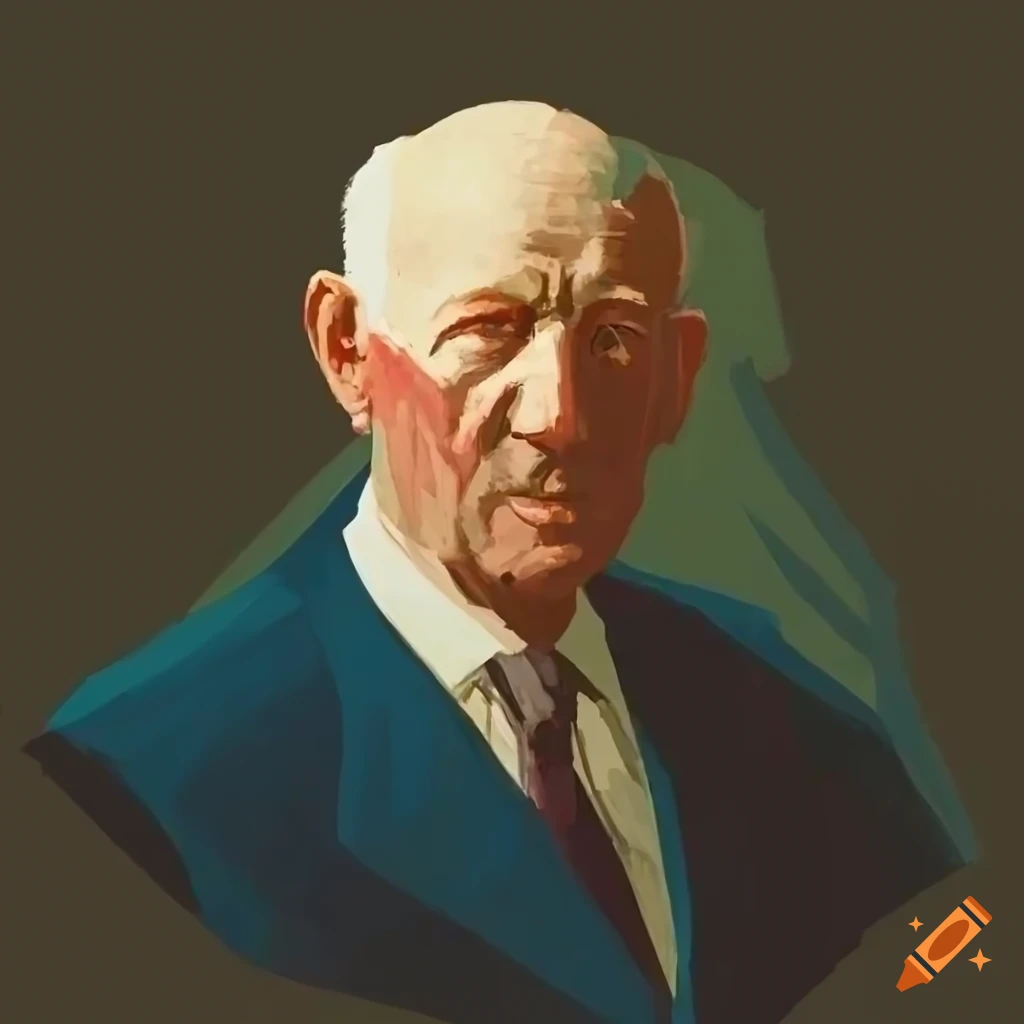 Portrait of Sam Walton, founder of Walmart on Craiyon