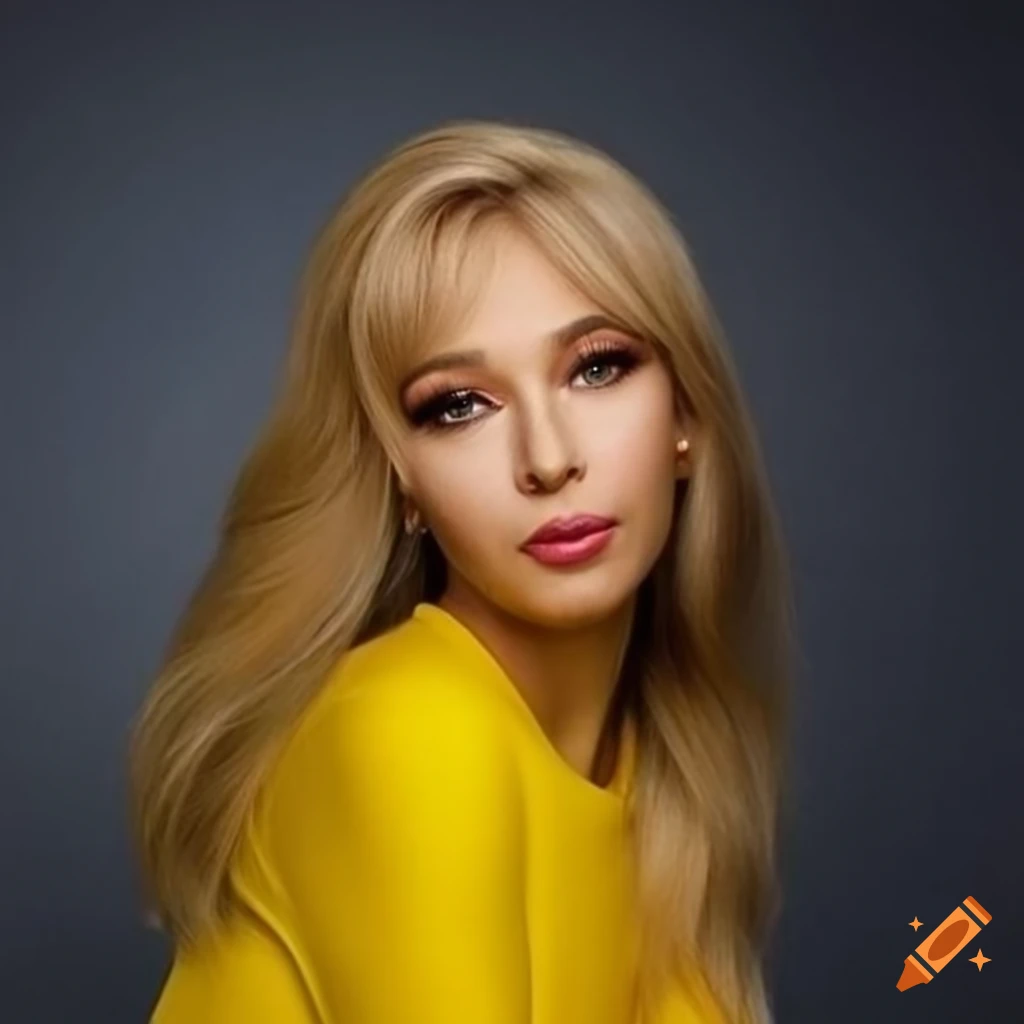 Detailed portrait of lisa simpson