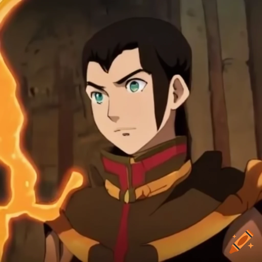 Image of a powerful male Earthbender from Ba Sing Se on Craiyon