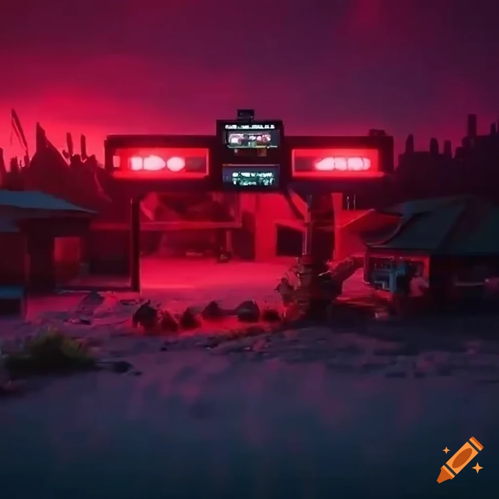 Stranger things red light game station