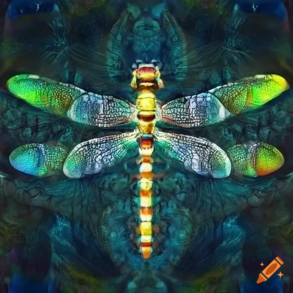 Dragonfly pattern design
