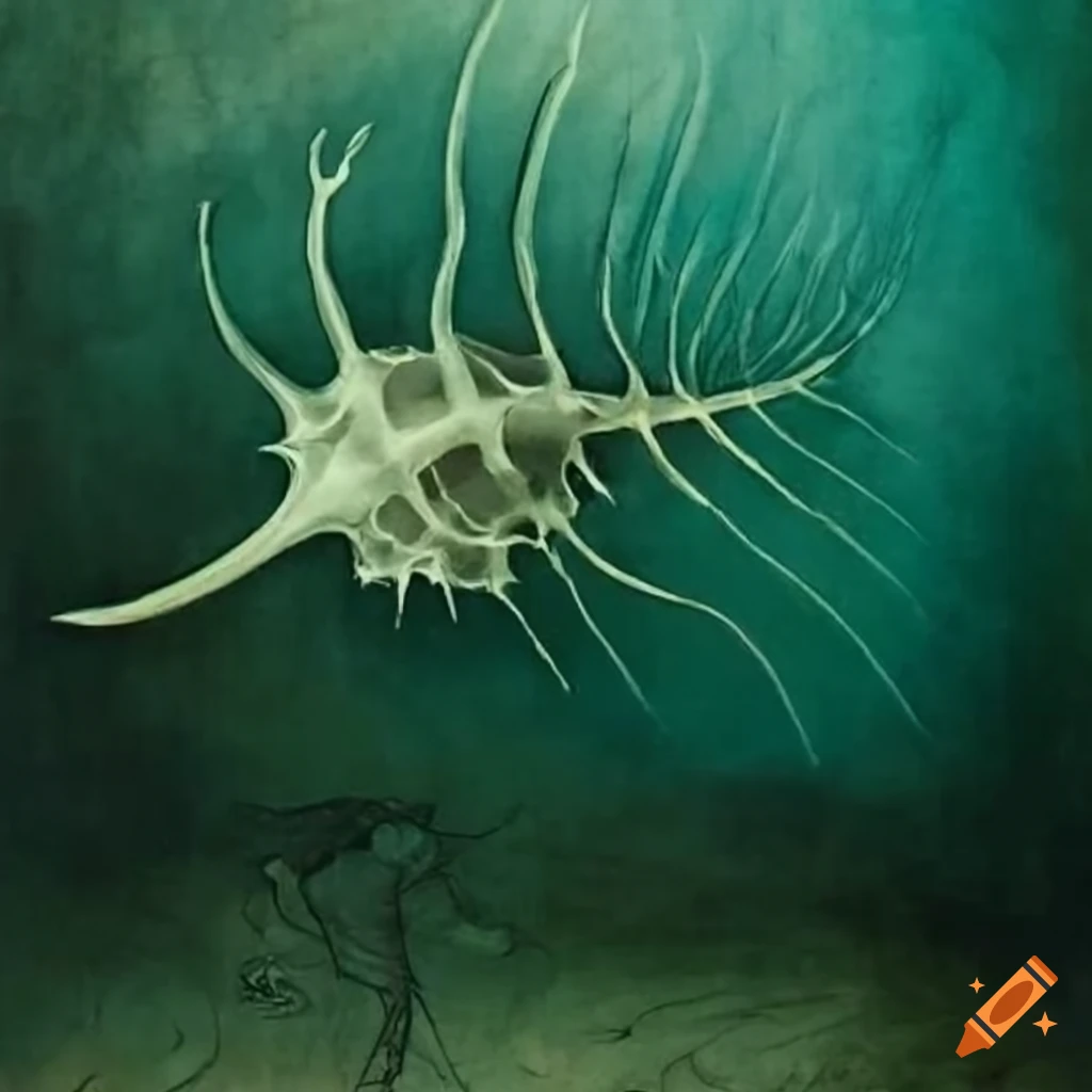 X-ray artwork by arthur rackham on Craiyon