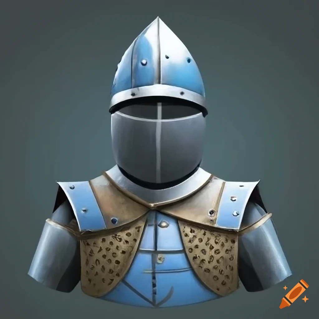 Medieval foot soldier with kettle helm and bow