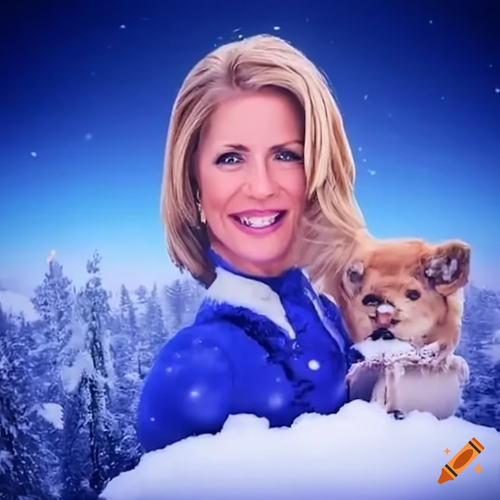 Stephanie abrams enjoying the snow