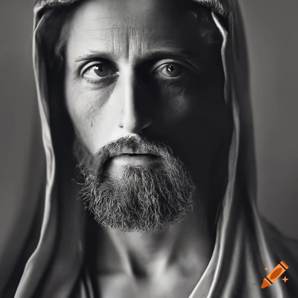 Detailed portrait of jesus by annie leibovitz