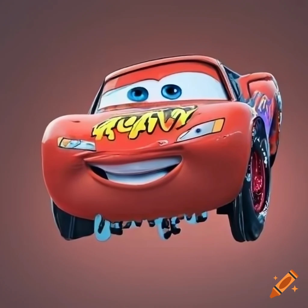Image of lightning mcqueen from cars