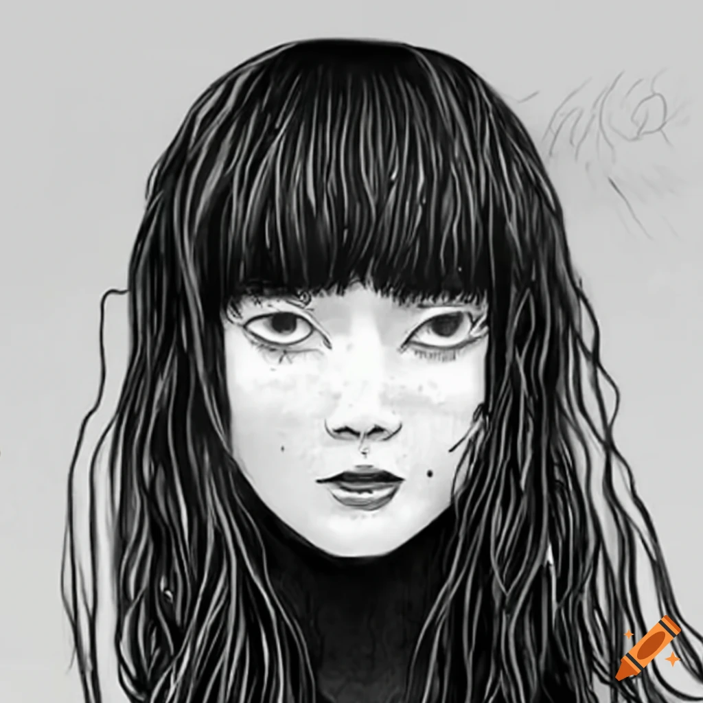 Black and white artwork of a scarred hand on Craiyon