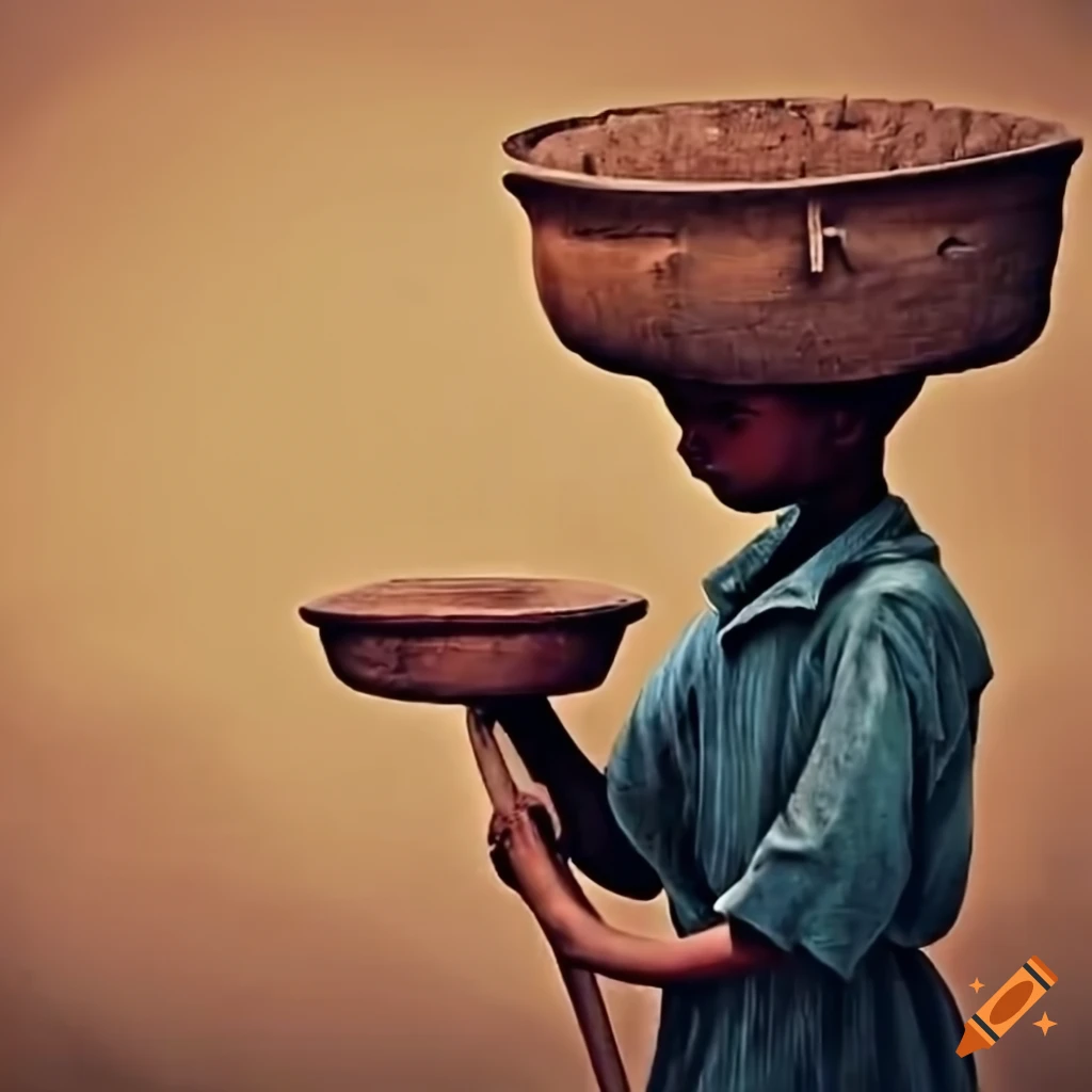 Illustration depicting child labor