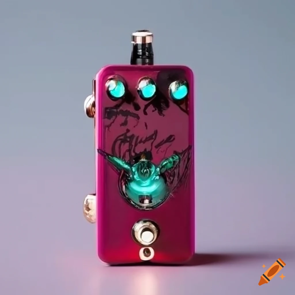 Hr giga fuzz pedal called "starving bat"