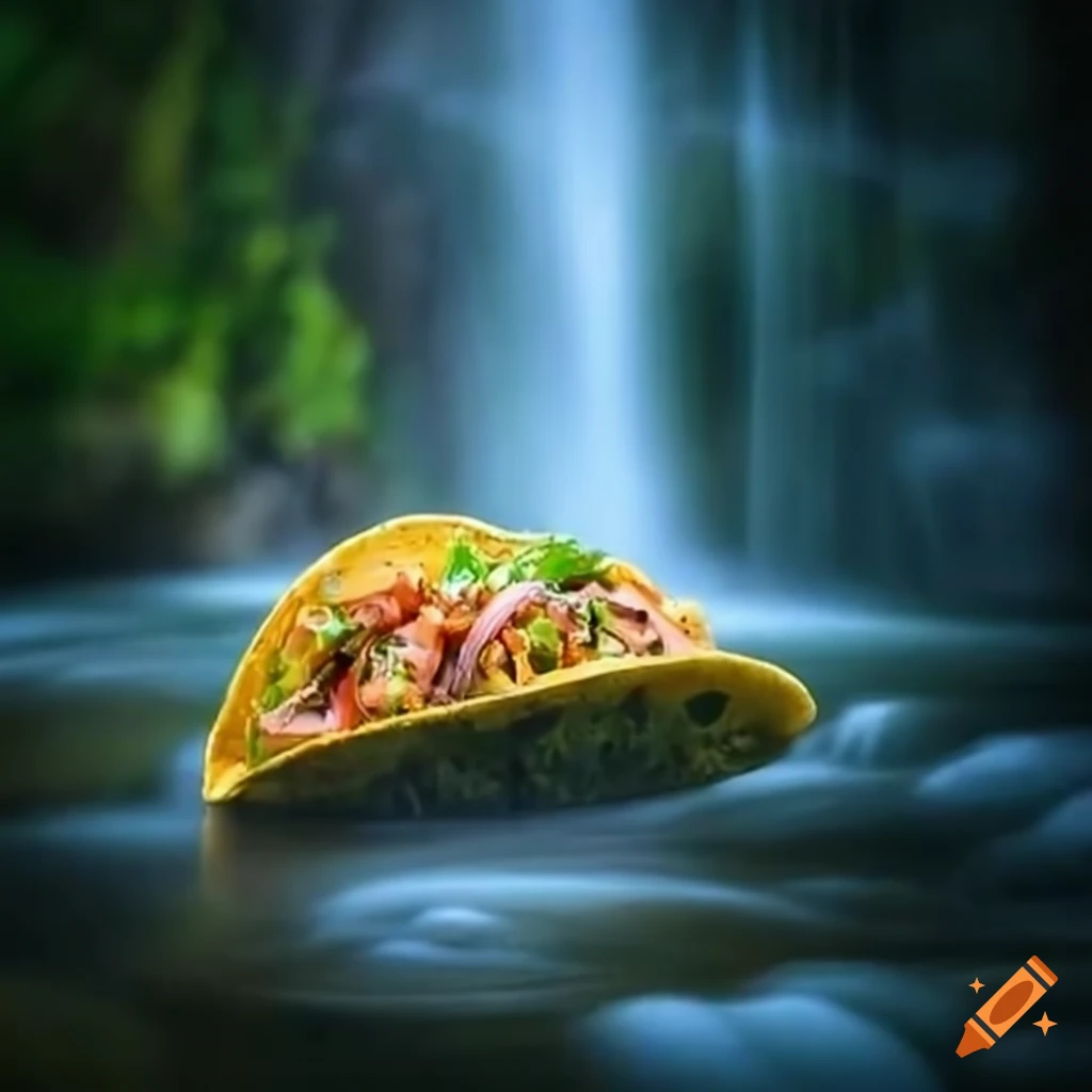 Tacos waterfall