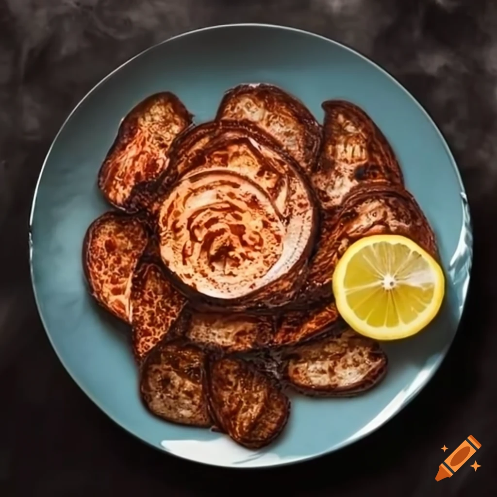 Slices of Gabagool on a plate on Craiyon