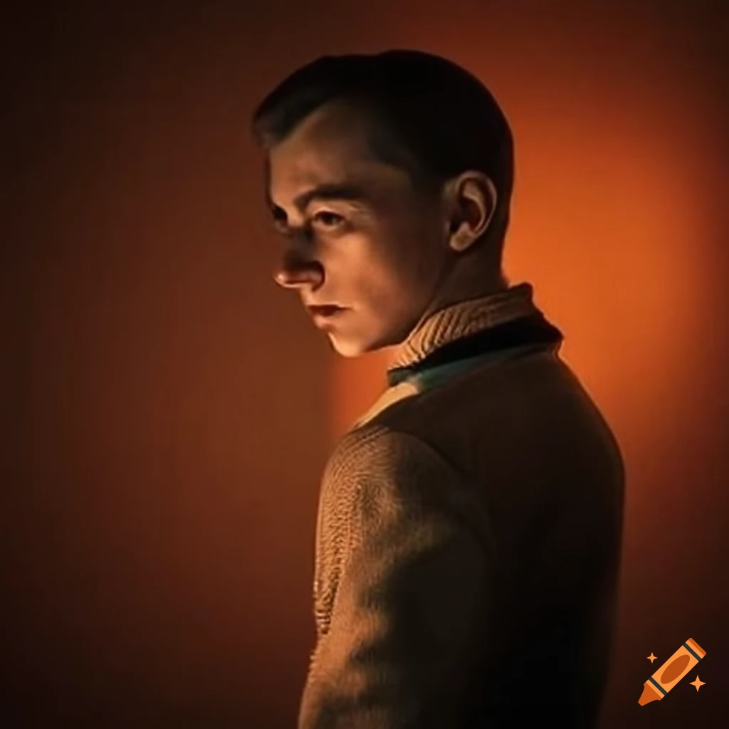 Portrait of a soviet reporter on Craiyon