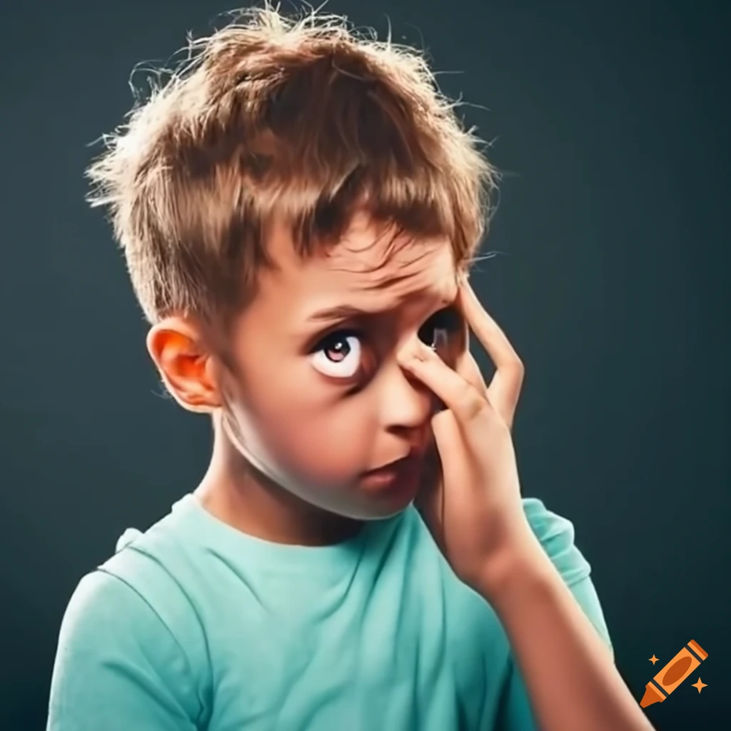 Kids arguing and confused