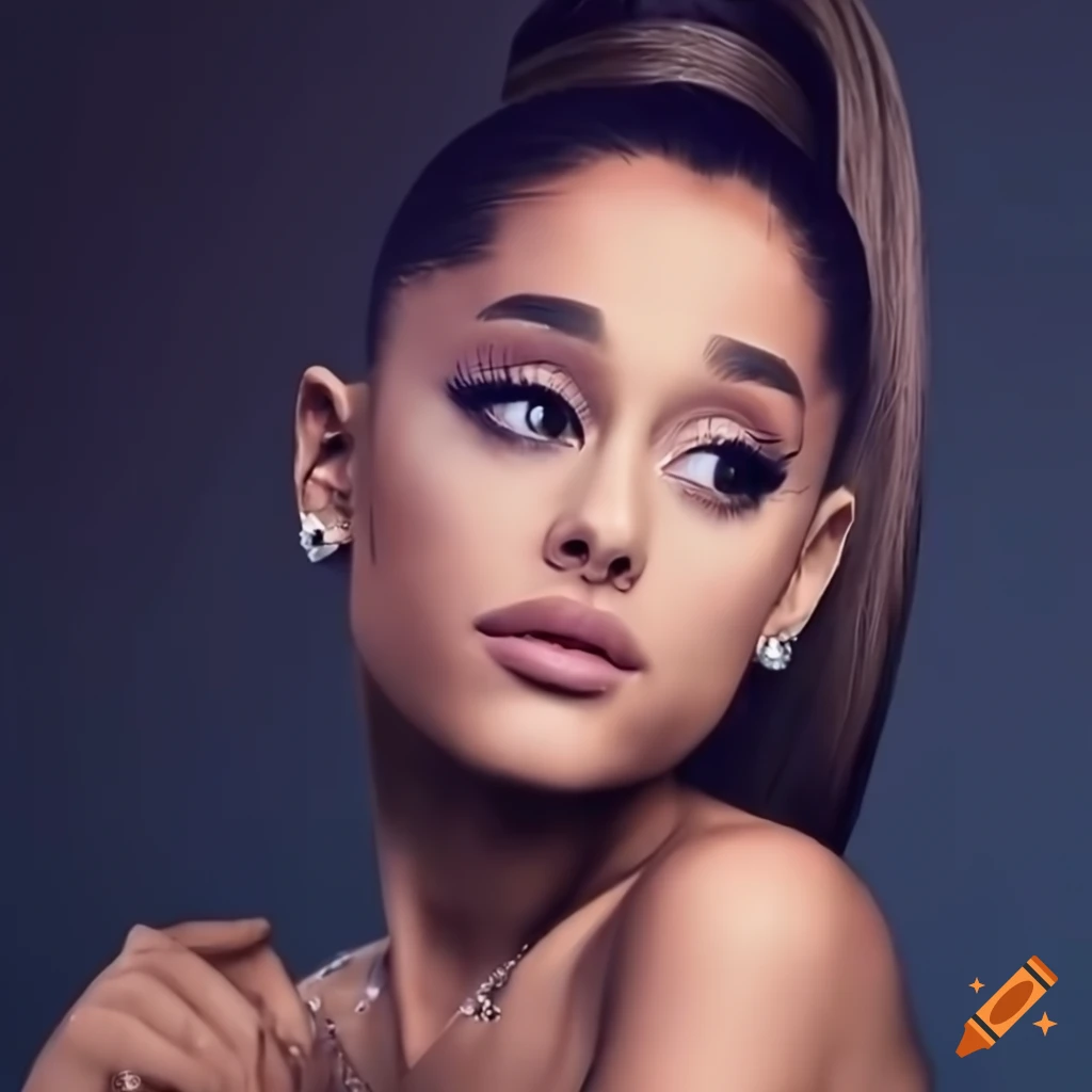 High-resolution portrait of ariana grande