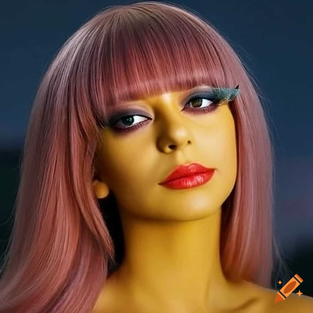 Detailed portrait of lisa simpson