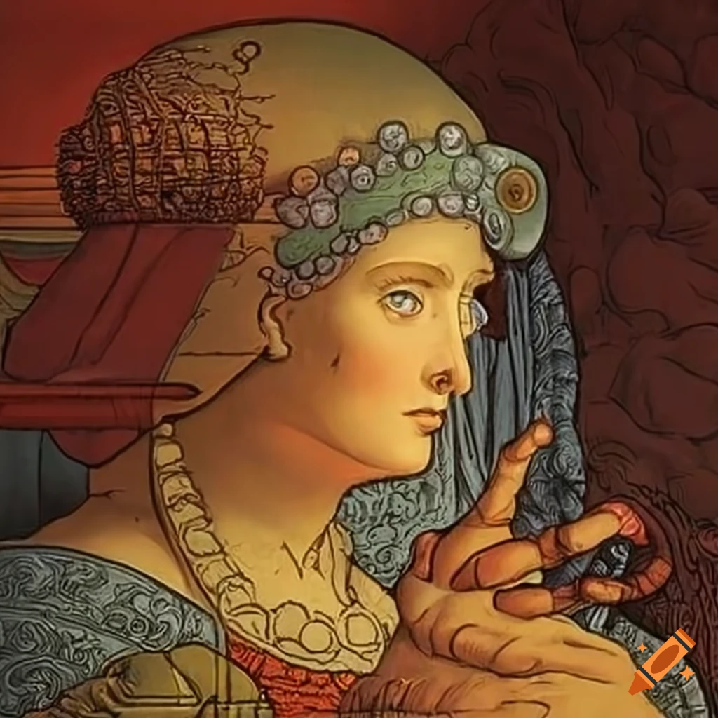 Moebius baroque artwork