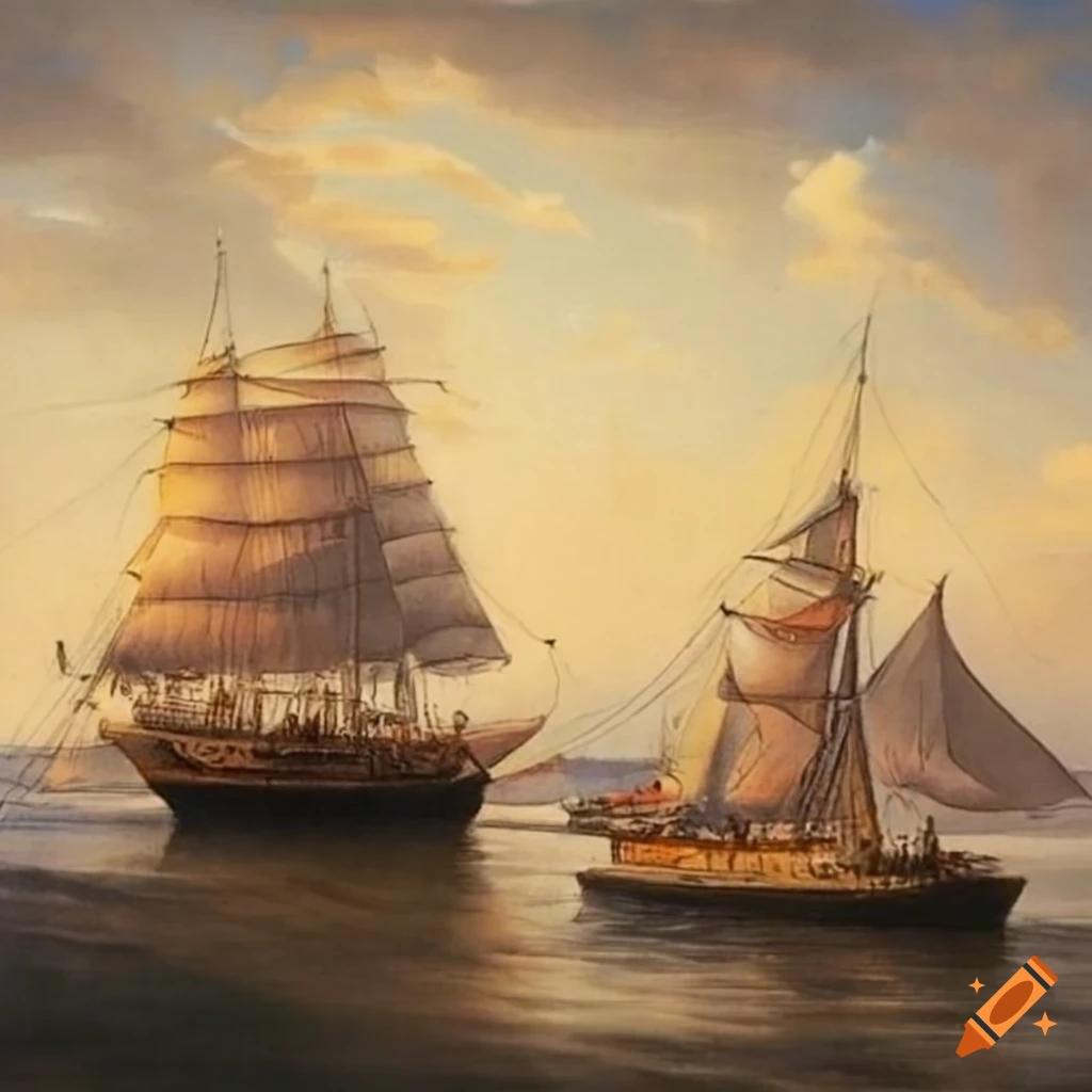 Zwei Segel Conrad Ferdinand Meyer