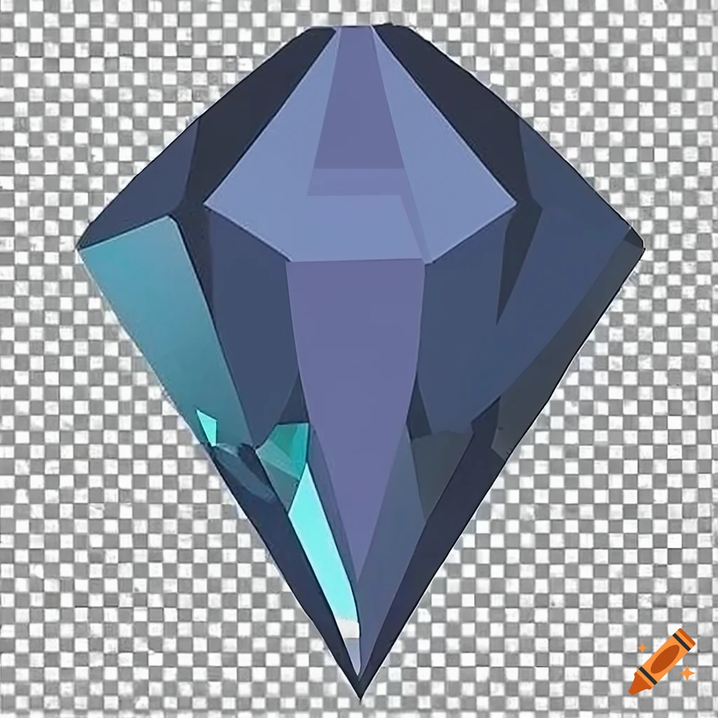 Diamond shaped gemstone on Craiyon