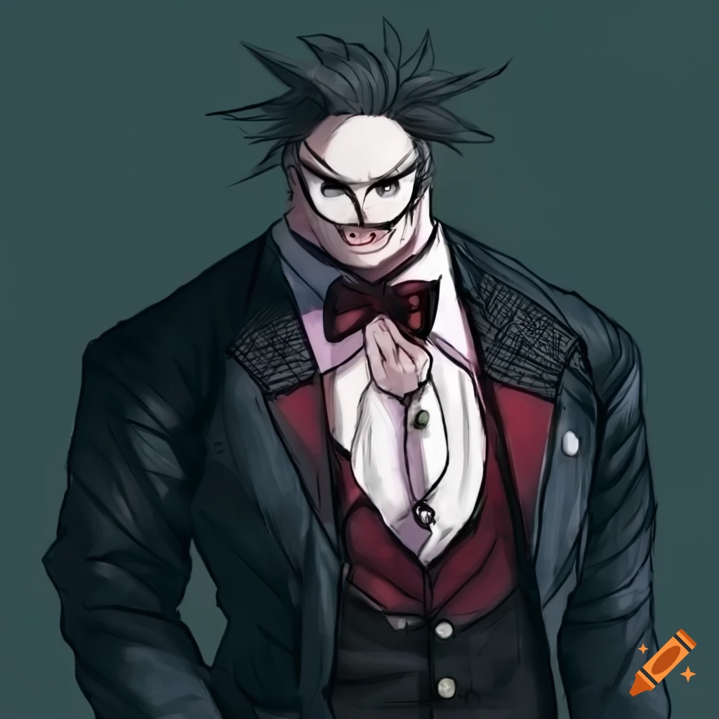 Buff gentleman character from danganronpa