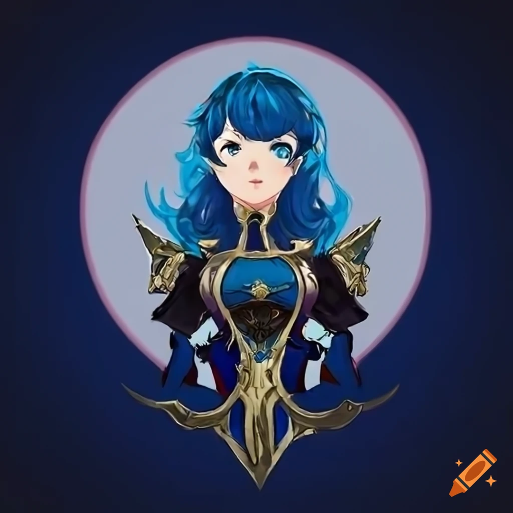Esports logo of marianne from fire emblem