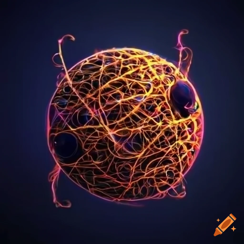 Illustration of quantum mechanics concept