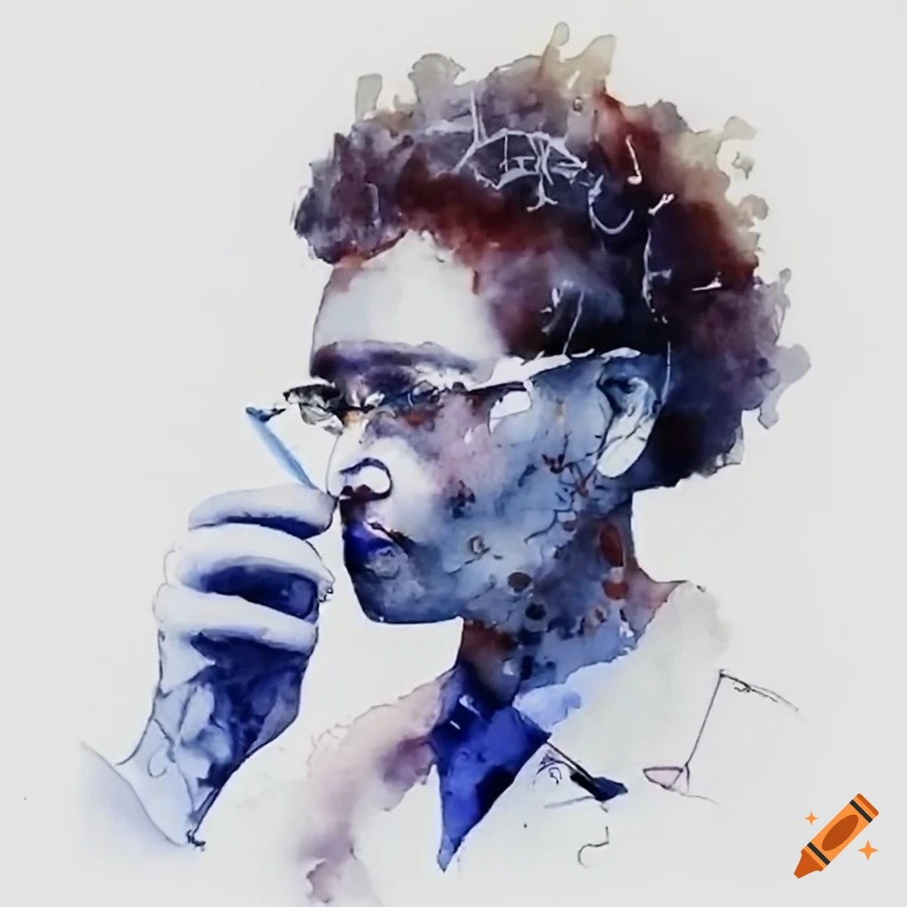 Cytotechnologist studying cells under a microscope