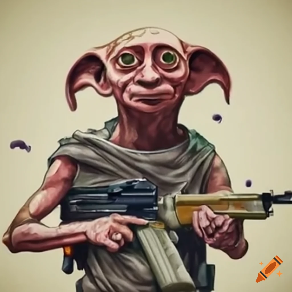 Harry Potter Dobby Sorrindo