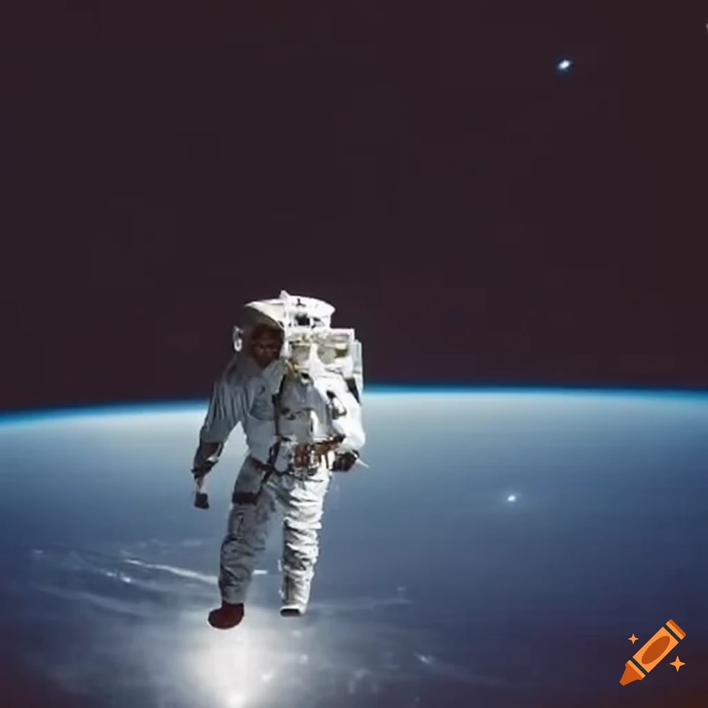 Astronaut on a space walk
