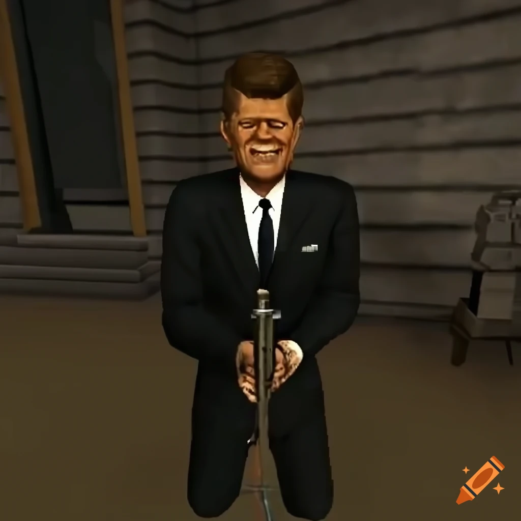 Jfk with physics gun from garry's mod