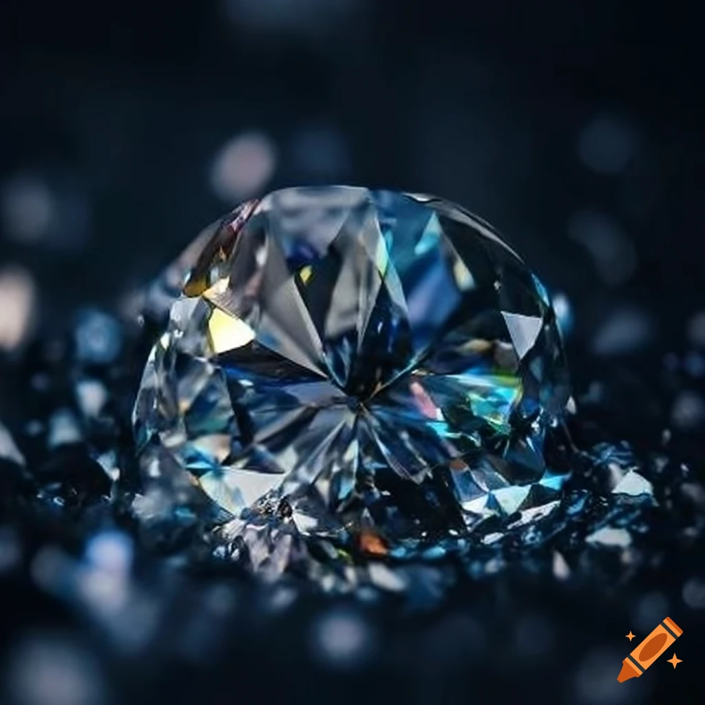 Shining diamond amidst ashes