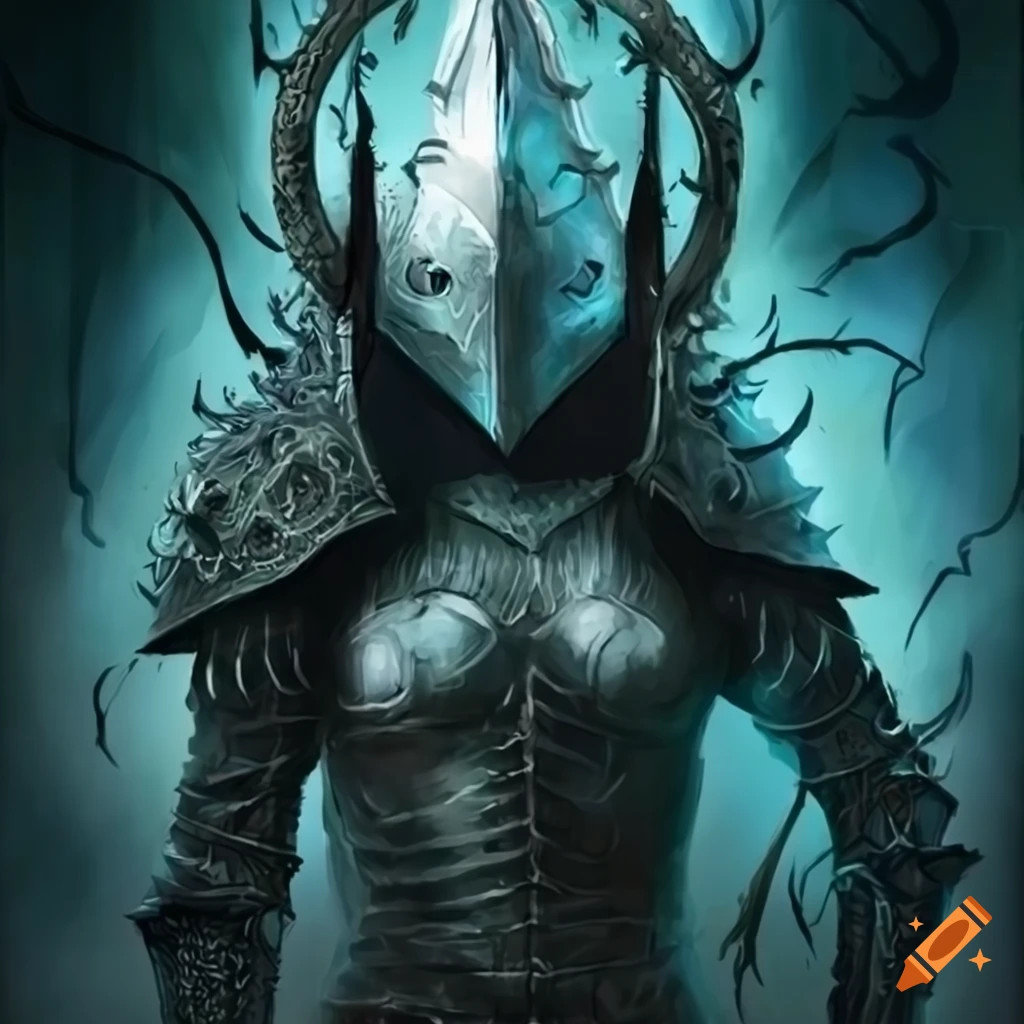 Cursed mithril armor with magical properties