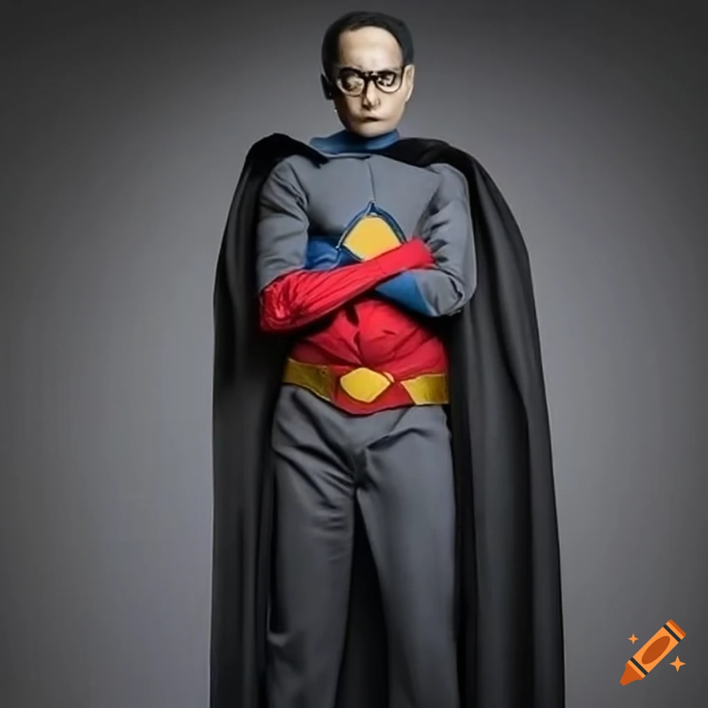 Political satire image of Fahmi Fadzil as a superhero fighting ...