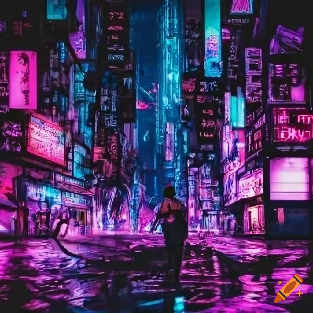 Cyberpunk Digital Artwork