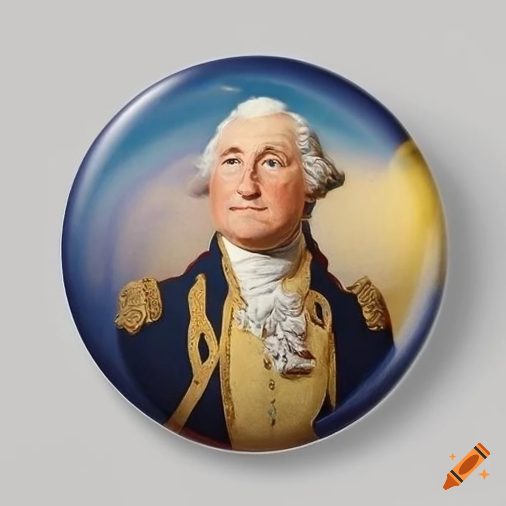 George washington campaign button
