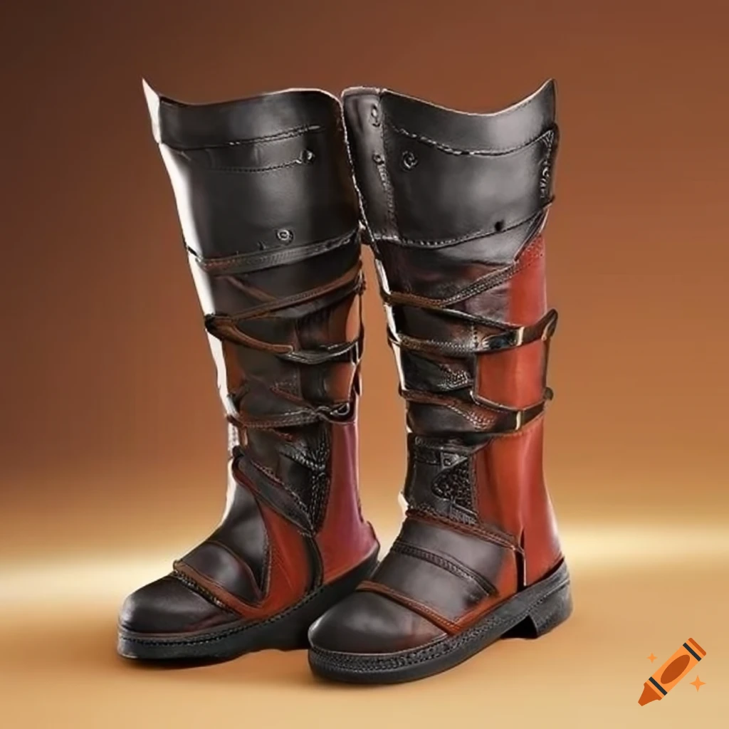 Medieval speedster's boots
