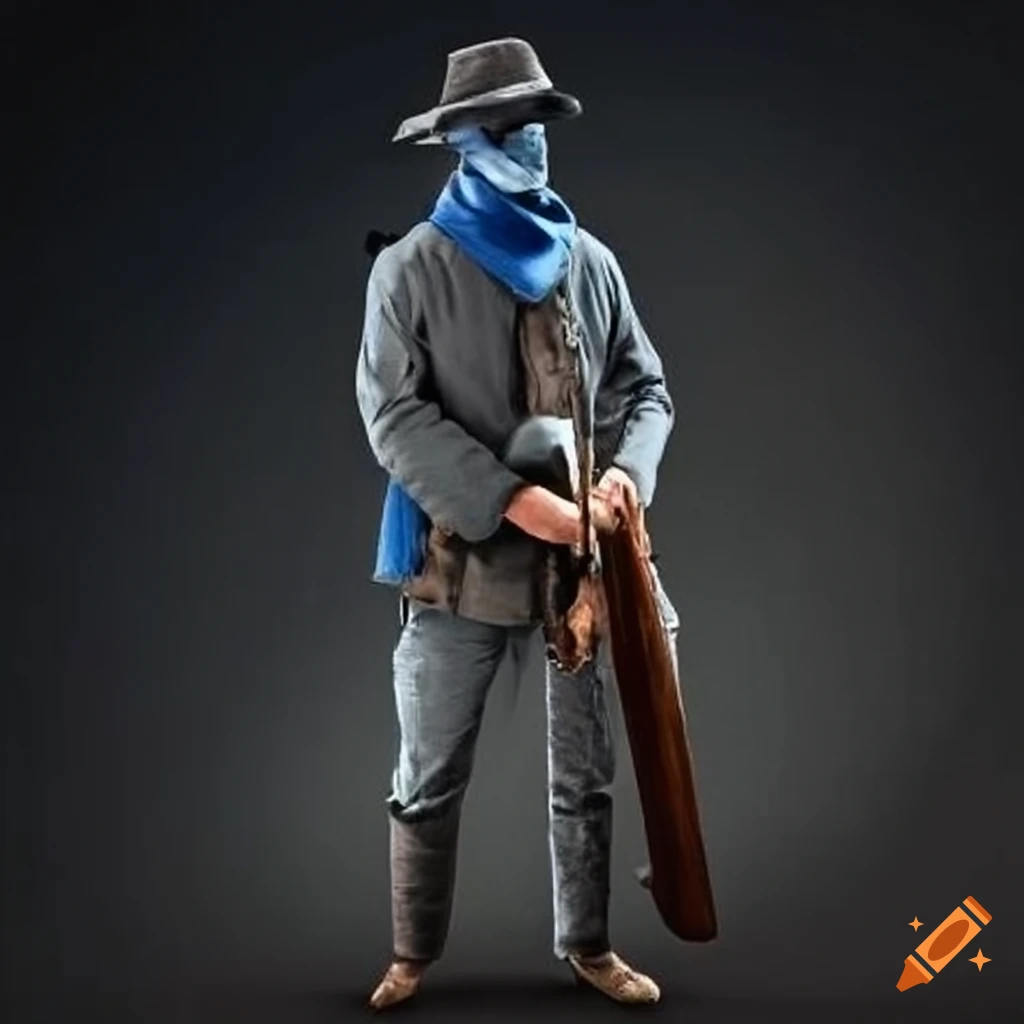 Confederate sharpshooter in 1863