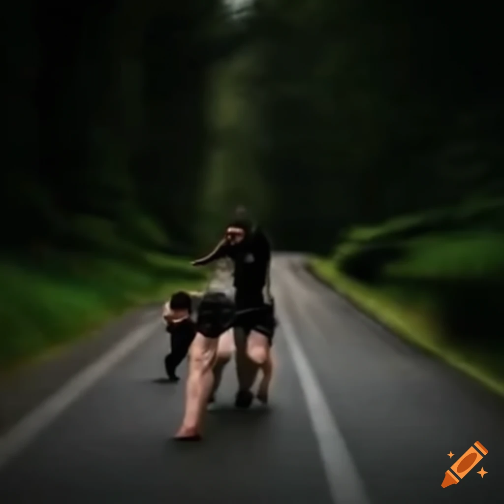 Humorous video of a quick sprint