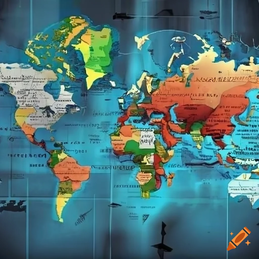 World Map In 2050 world-map-in-2050