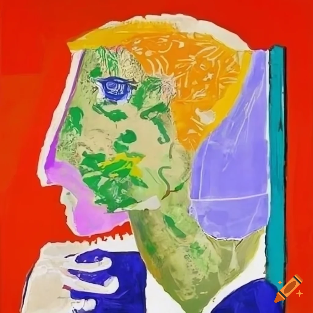 Fusion of Google Earth, Picasso, and Hockney art on Craiyon