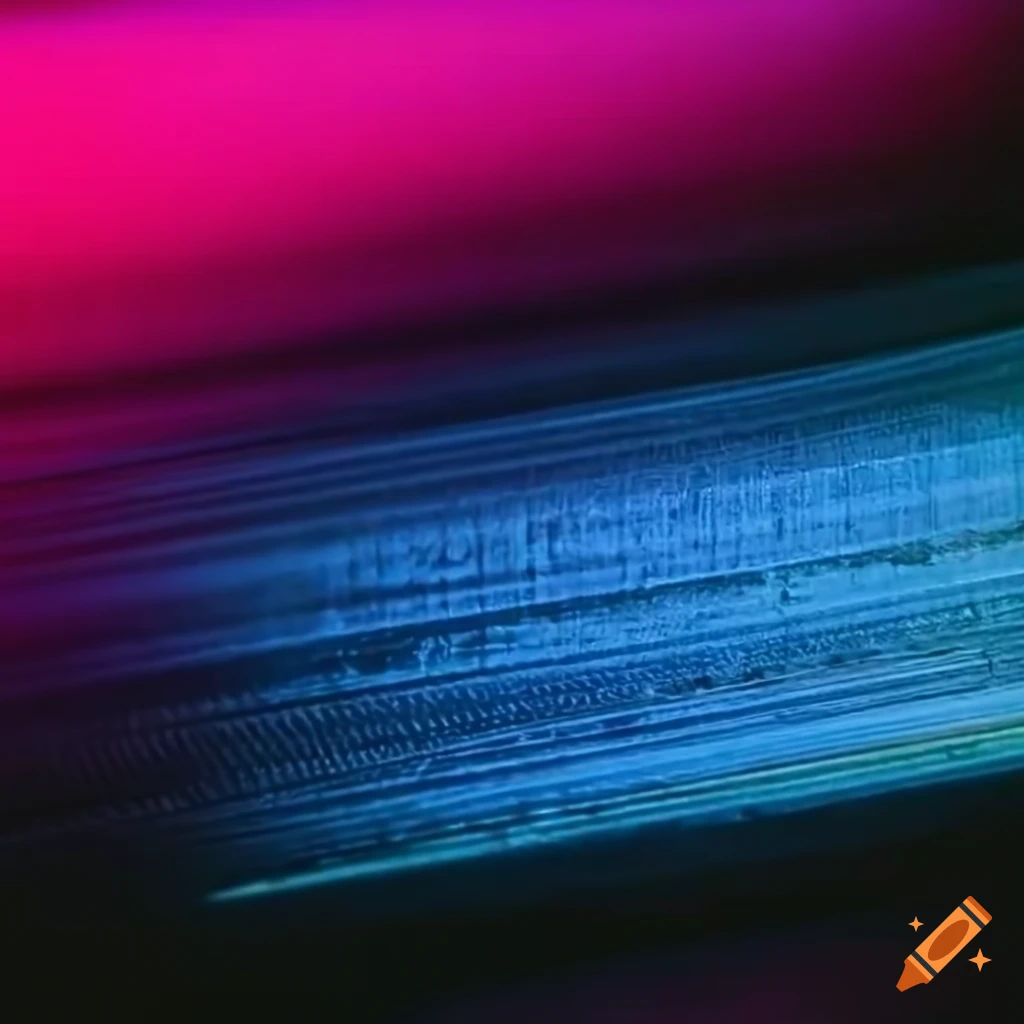 Distorted vintage vhs texture