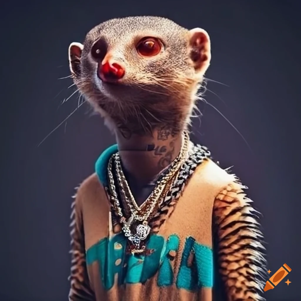 Mongoose rapper with bling