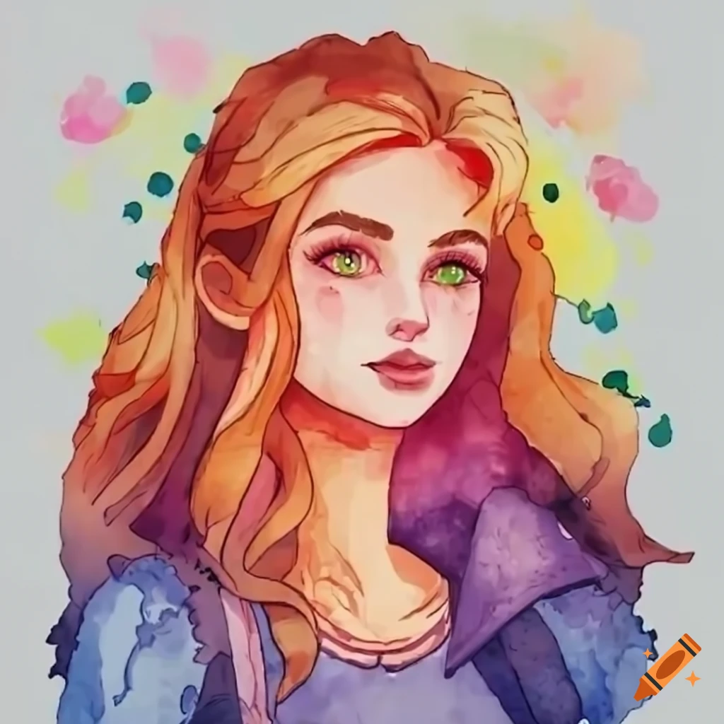 Illustration of a character from stardew valley on Craiyon