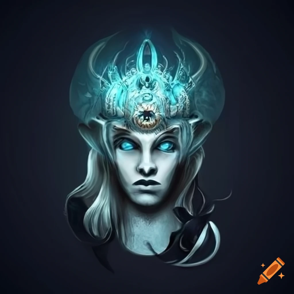 Greek mythology logo design of nexus