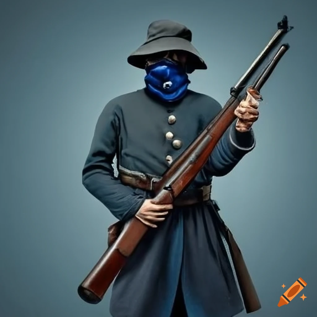 Confederate sharpshooter during the civil war