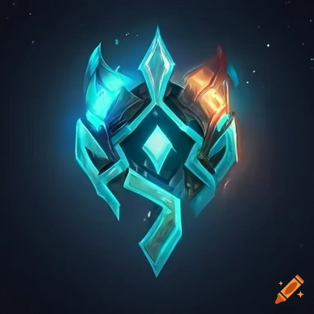 Emblem of League of Legends with planetary design on Craiyon