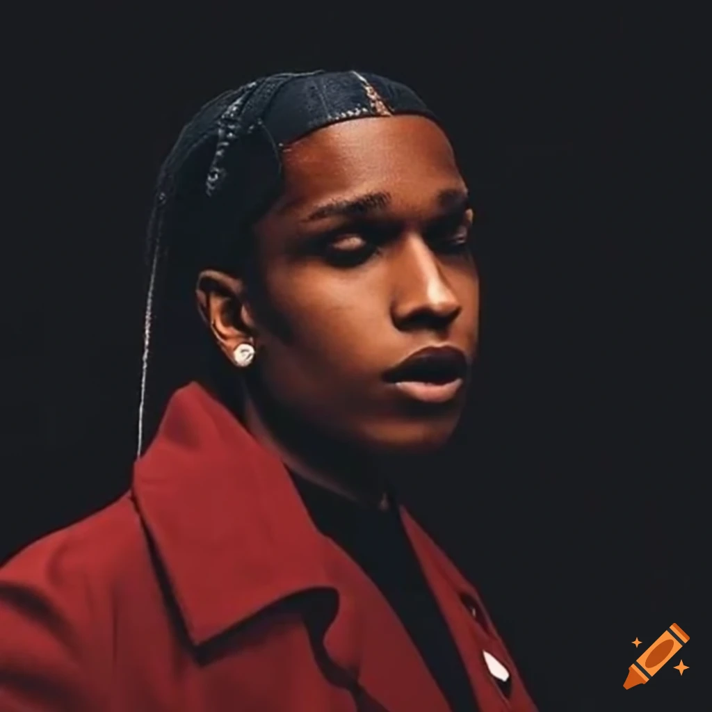 Asap rocky performing on stage