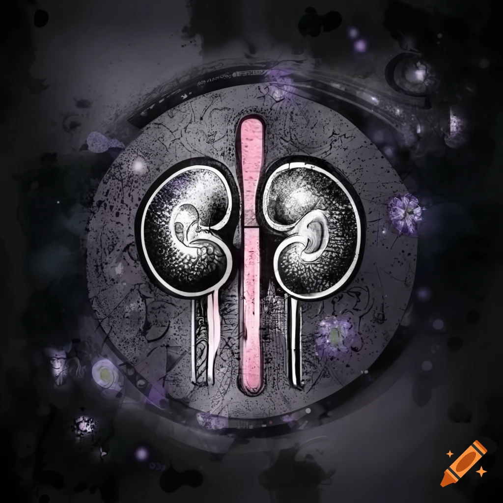 Shield logo protecting a modern kidney on Craiyon