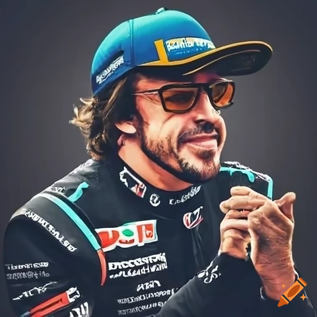 Fernando alonso winning the formula 1 race