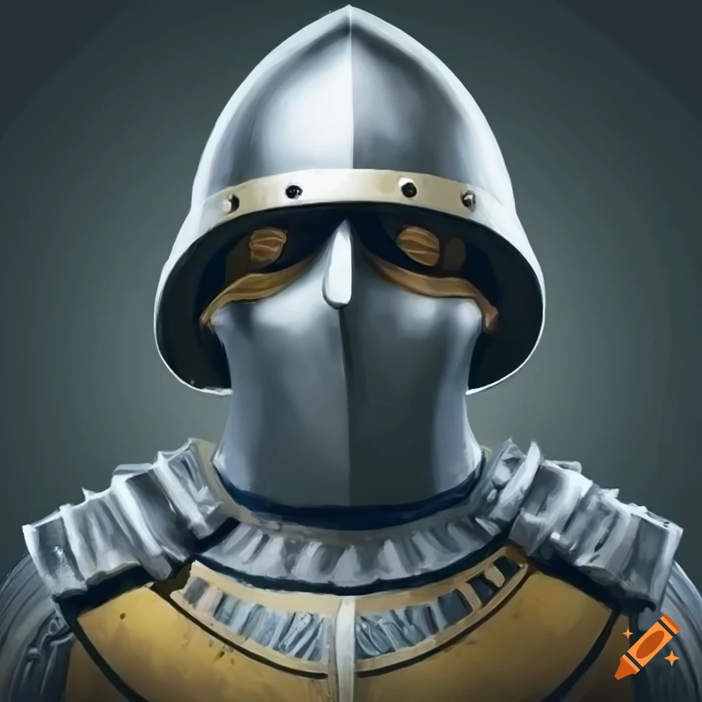 Image of a medieval foot soldier with spear